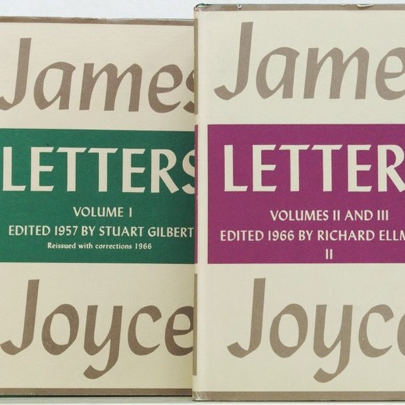 Other | James Joyce Letters Volumes 1 2 And 3 | Poshmark